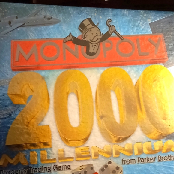 Parker Brothers | Games | New Millennium Edition 200 Monopoly Board ...